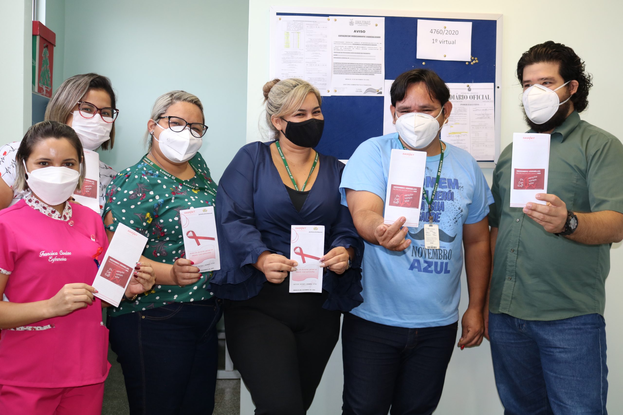 FCecon promove ação em alusão ao Dezembro Vermelho - FCECON - FCECON